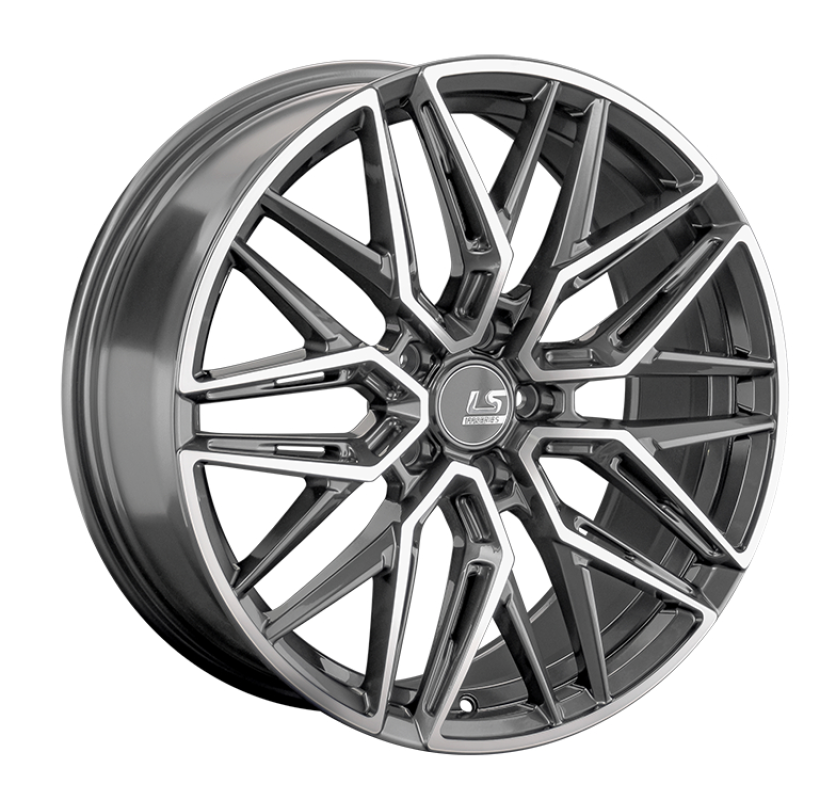 Диск колесный LS FlowForming RC59 8,5x19 5x114,3 Dia67.1 ET40 цвет GMF (темно-серый, полировка)