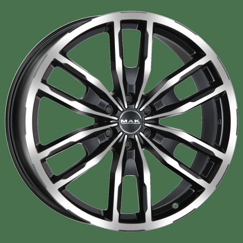 Диск колесный MAK Peak 8,5x18 6x139,7 Dia78.1 ET19 цвет Black Mirror