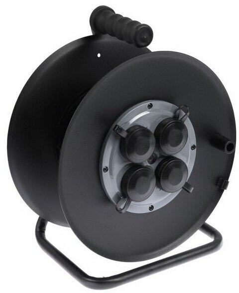 Катушка для удлинителя Svet с заземлением 4 розетки IP44