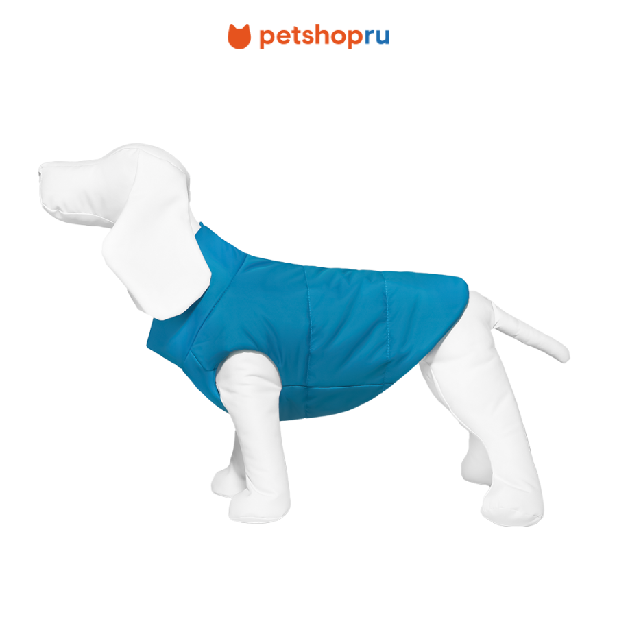 Lelap одежда Жилетка "Флавинь" для собак, бирюзовый, S, спинка 24 см