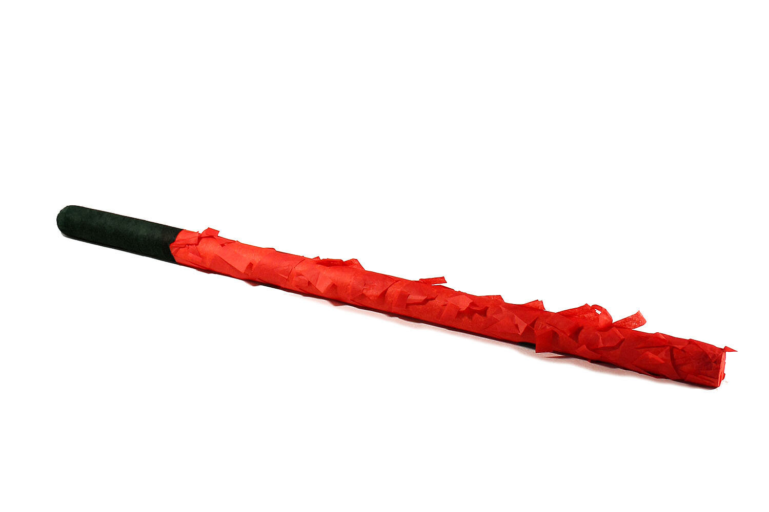 Палка-бита ГК сфера, для разбивания пиньяты, длина 60 см, красно-черная