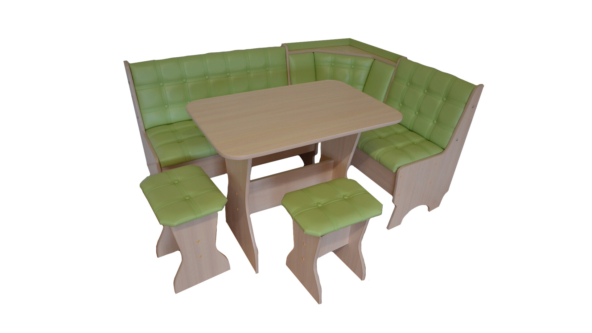 Кухонный уголок Алёнка-17 К/З Латте 786/шимо светлый