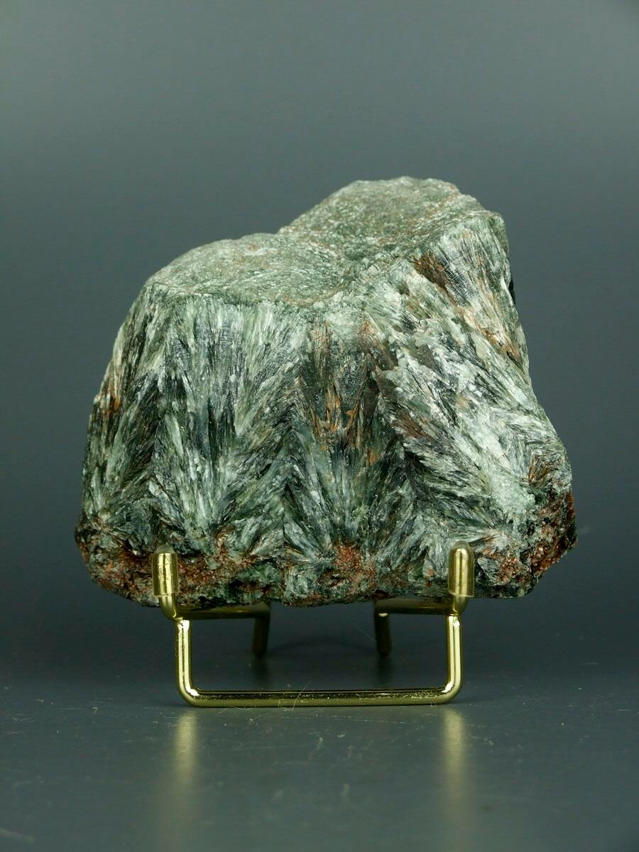 Серафинит камень натуральный необработанный 420 грамм, 10*8*6 см