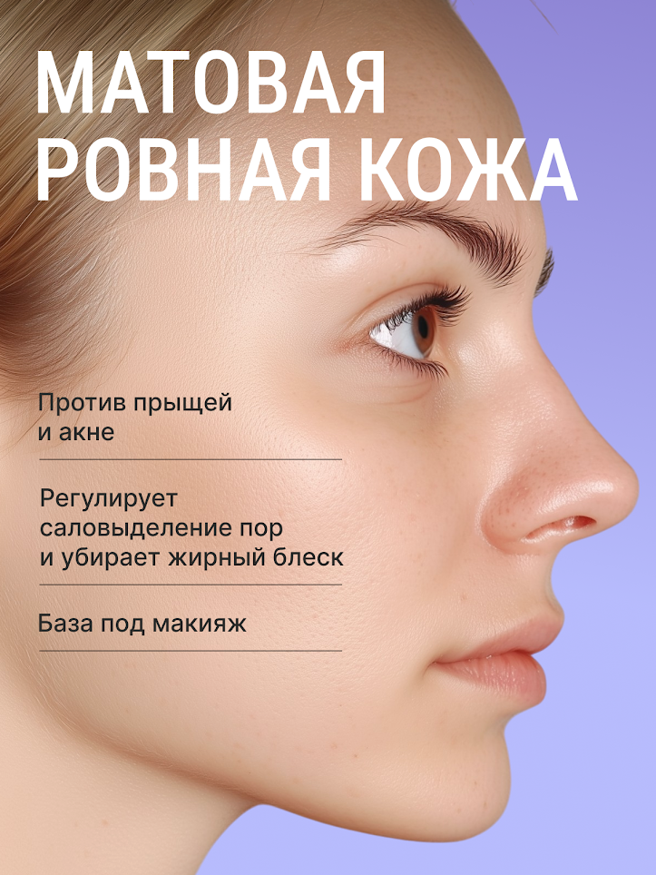 Крем для лица ICHTIHONELLA , база под макияж, для проблемной кожи лица, 50 мл — фото 1