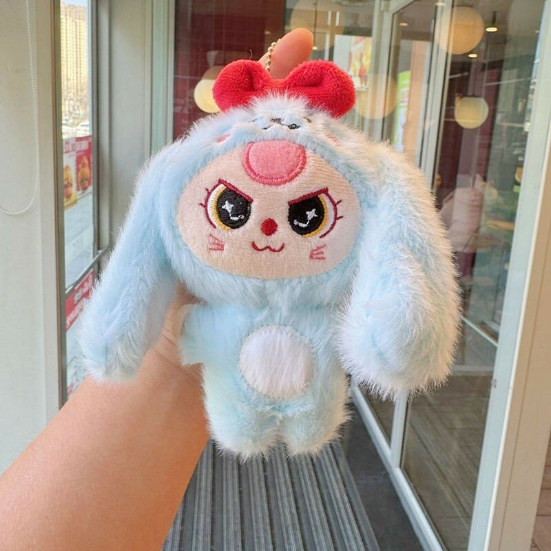 Мягкая брелок-игрушка с тремя животными для детской сумки, украшение и подарок коллекционерам