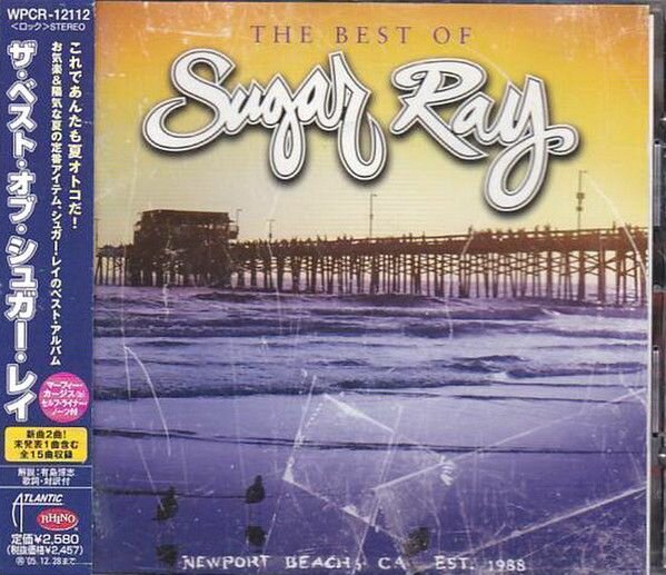 Sugar Ray. The Best Of Sugar Ray (Japan, Atlantic, WPCR-12112, 2005) CD диск