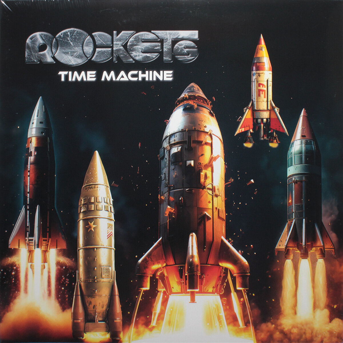 ROCKETS Time Machine, LP (Ограниченное Издание, Черный Винил)