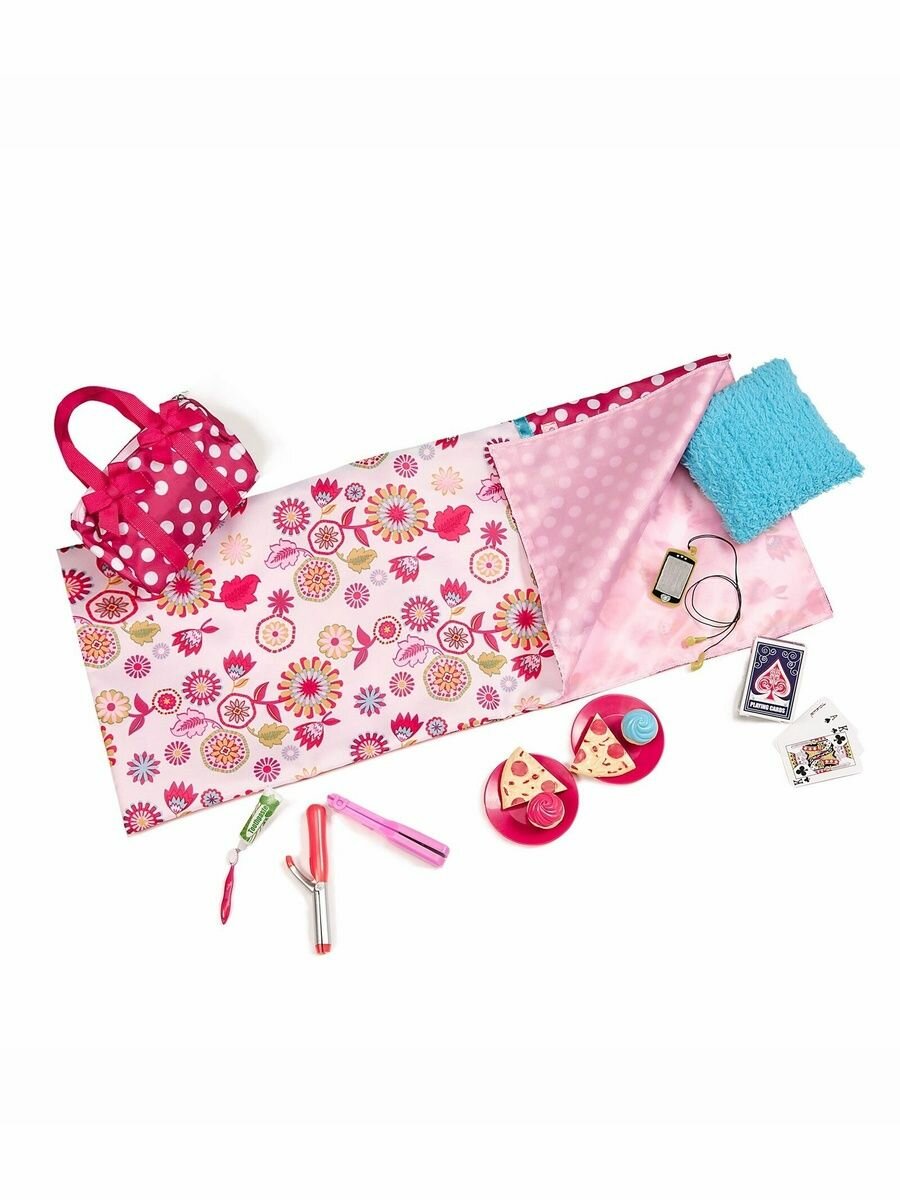 OUR GENERATION Игровой набор Всё для ночёвки со спальным мешком для кукол 46 см