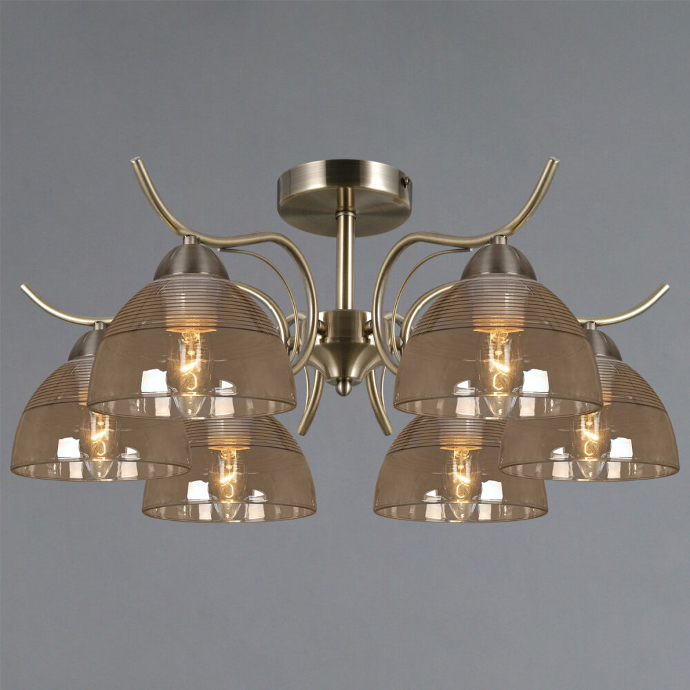 Потолочная люстра IL0733-6CSQ-25 AB AREZZO ILLUMICO