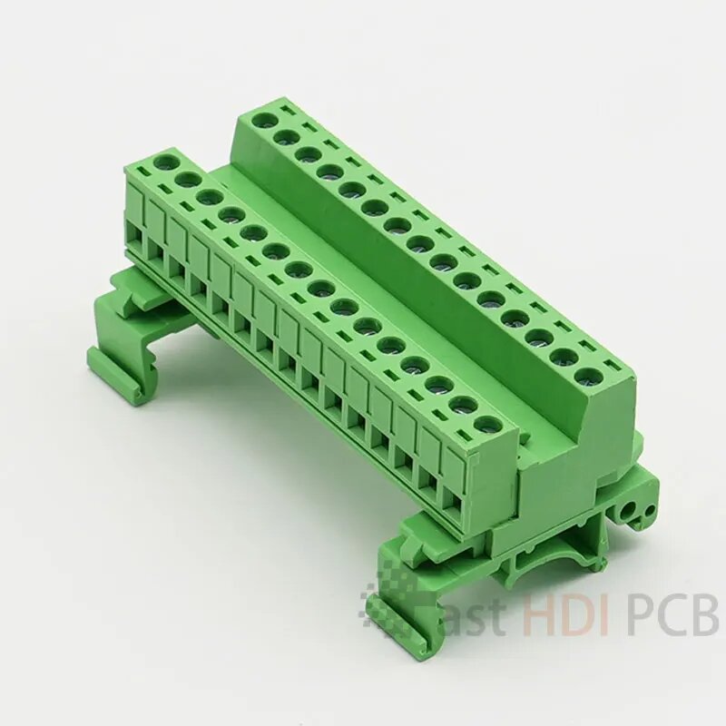 Клеммные блоки DIN-рейки 2-24P 2EDG-UKR-5.08mm 15P