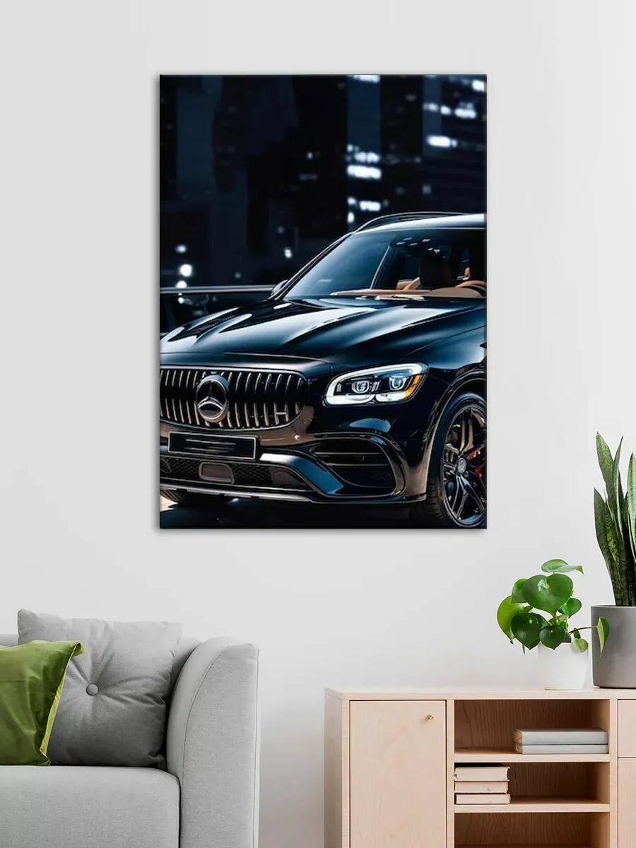 Картина на стену "Mercedes-Benz", 30х40 см