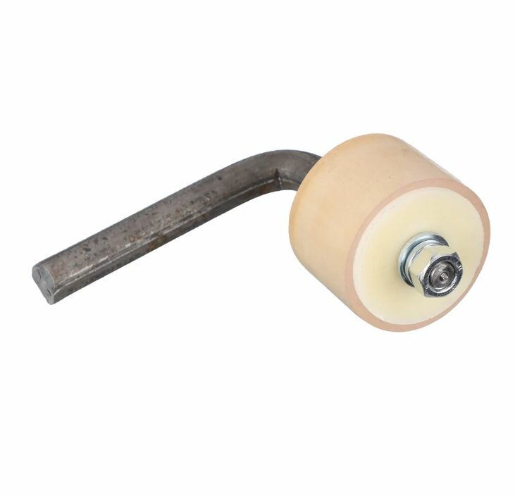 Ролик для откатных ворот поддерживающий гнутый капролон