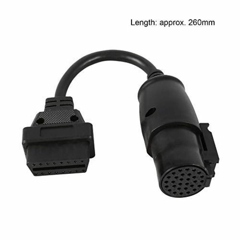 Кабели диагностические OBD2 полный комплект 8 штекеров для сканирования авто