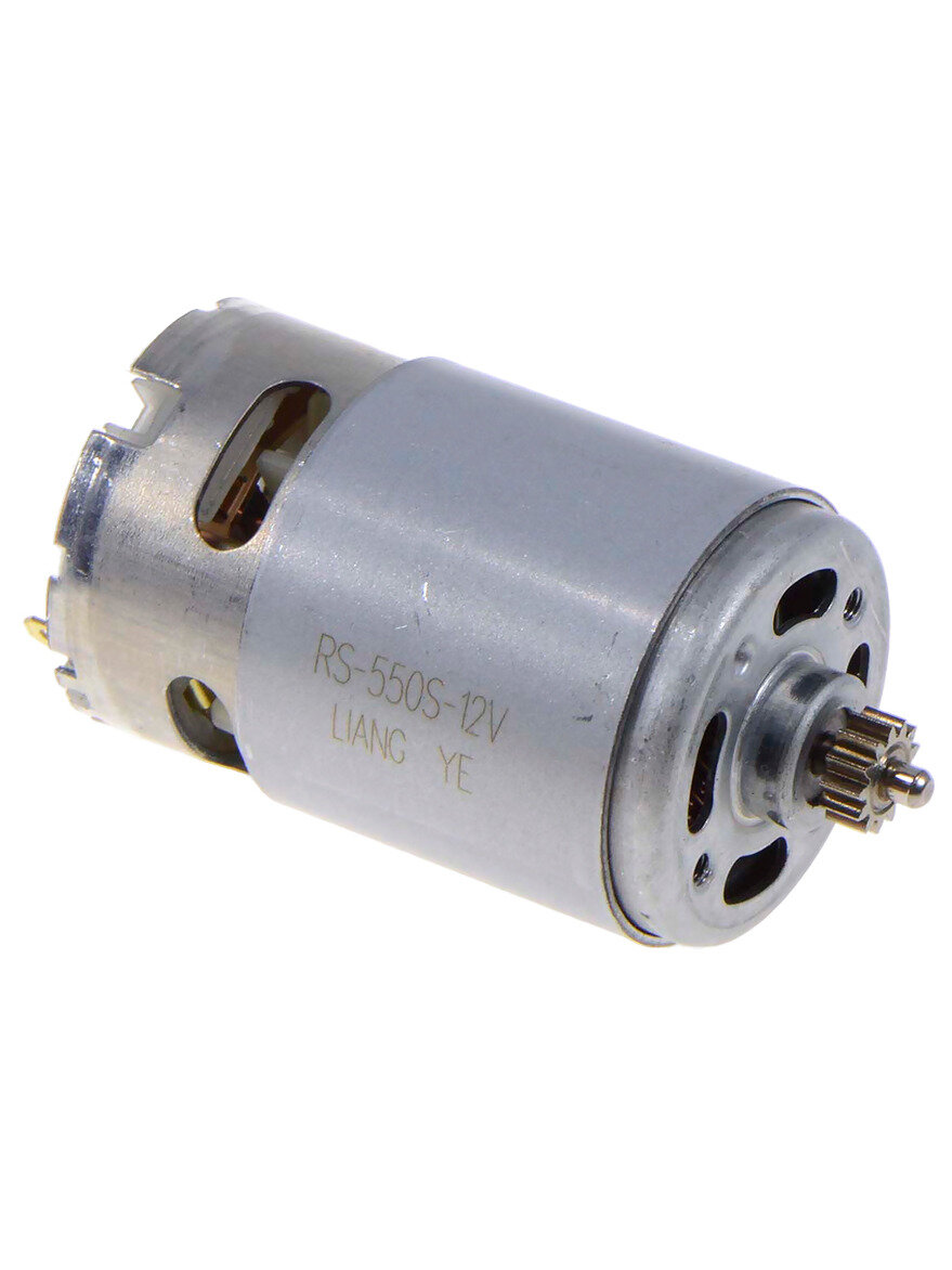 Двигатель RS550S, 12V для дрели-шуруповерта ЗУБР ДА-12-2-Ли КНМ1