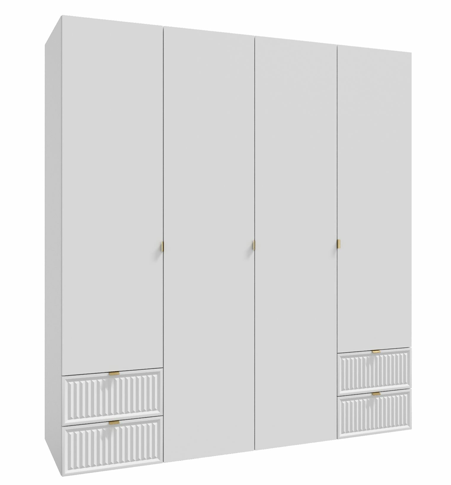 Шкаф для одежды Спраут, Владимирская мебельная фабрика, белый, 180x200x58 см