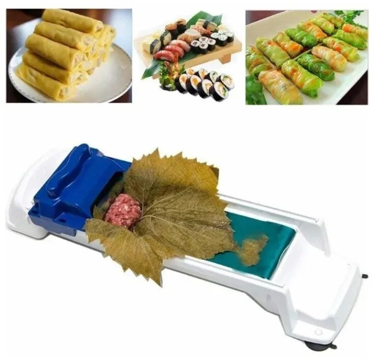 Удобный долмер для приготовления голубцов и долмы с регулируемым диаметром рулетиков кухонный прибор для идеальных рулетиков