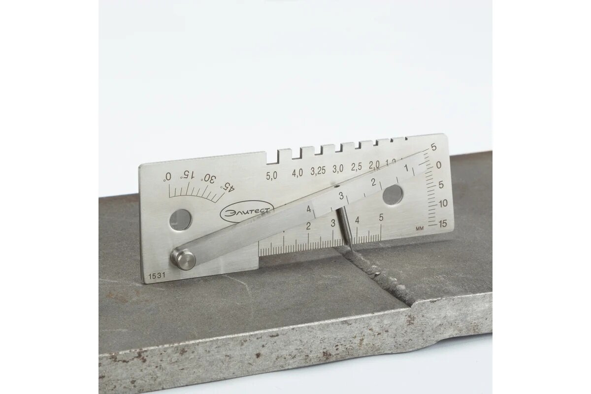 Шаблон сварщика кедр УШС-3 с калибровкой