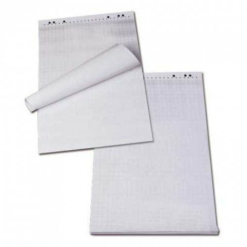 Бумага для флипчарта 20л 67,5*98 клетка, 80г/м2, перфорация, inформат