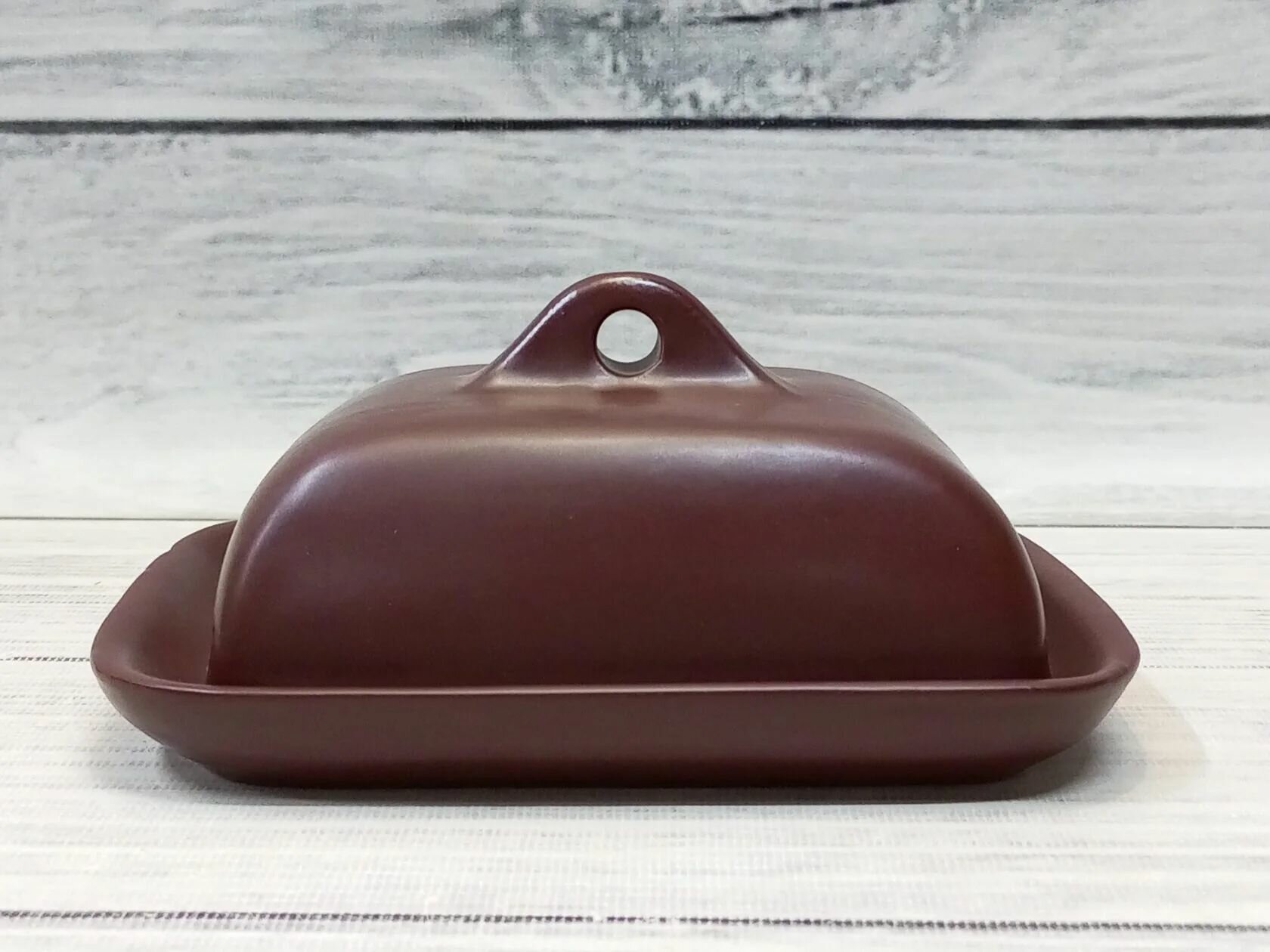 Масленка Шелк керам. 18х14см Псковский гончар