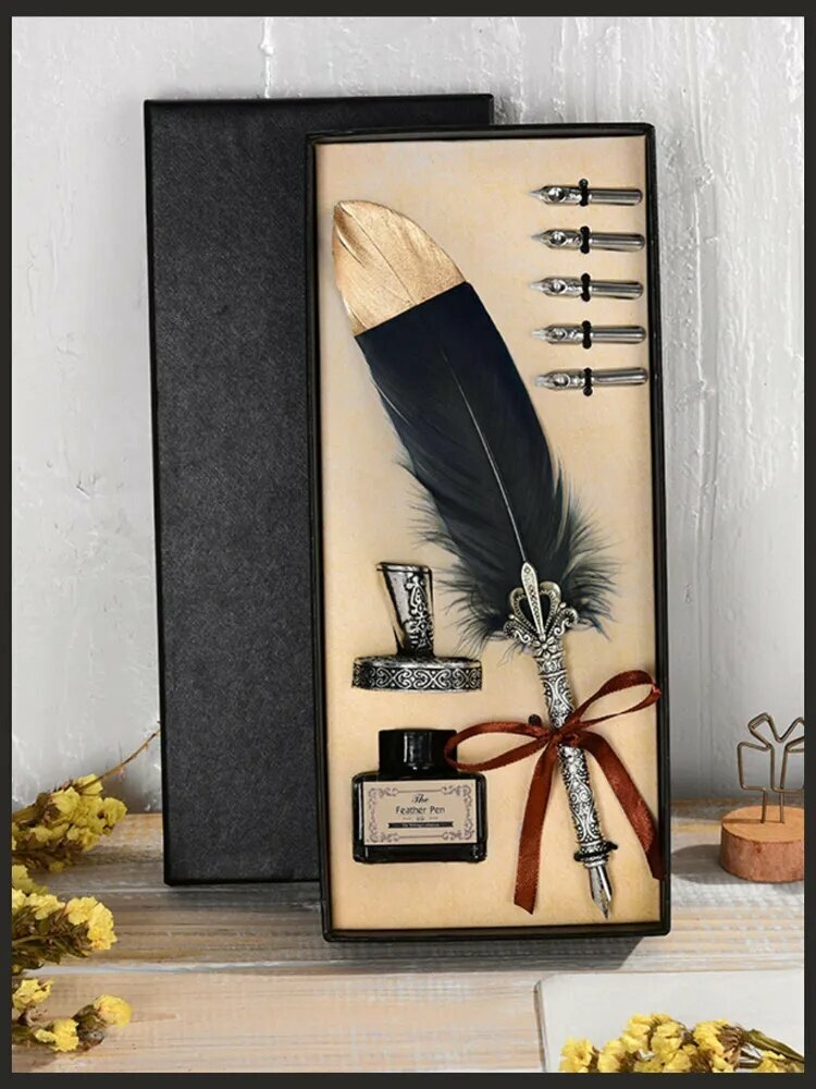 Набор для каллиграфии Для каллиграфии, цвет: Черный, 1 шт.