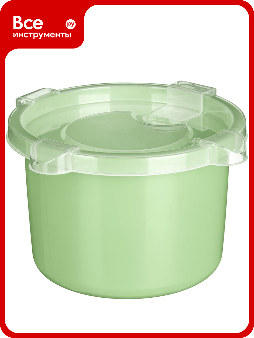 Контейнер для СВЧ Idiland Bon appetit 0,5 л, чайное дерево ИК 37962000, которых изготовлен контейнер, легко