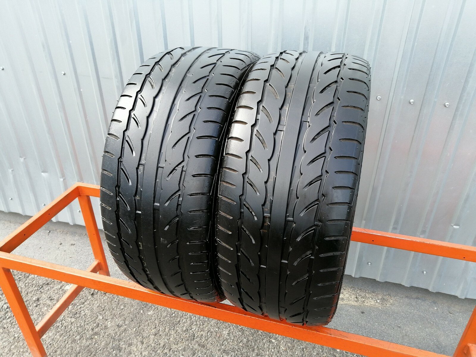 Пара Б/У шин 225/45 R16 Bridgestone Potenza S-03