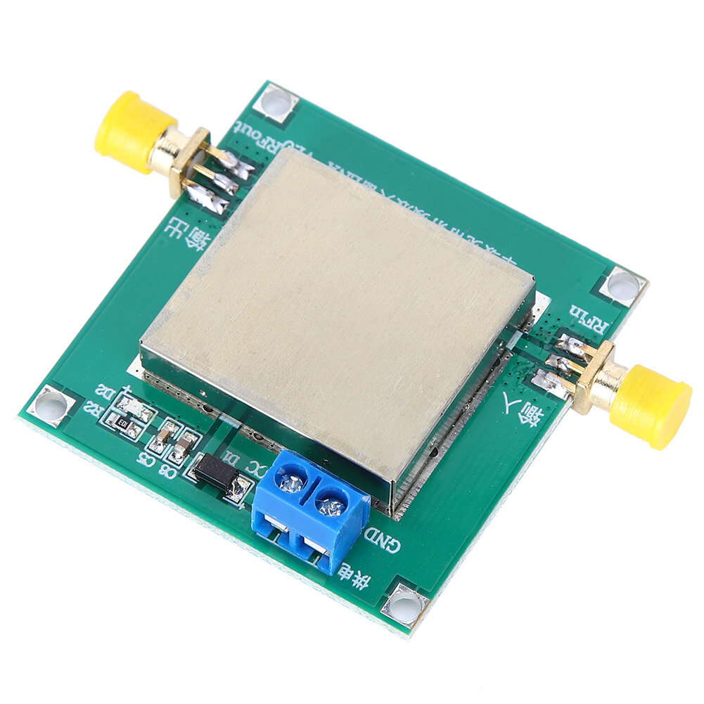 Широкополосный малошумящий усилитель ВЧ (LNA) (1‑3000 МГц, усиление: 20 дБ), напряжение питания 12 В постоянного тока