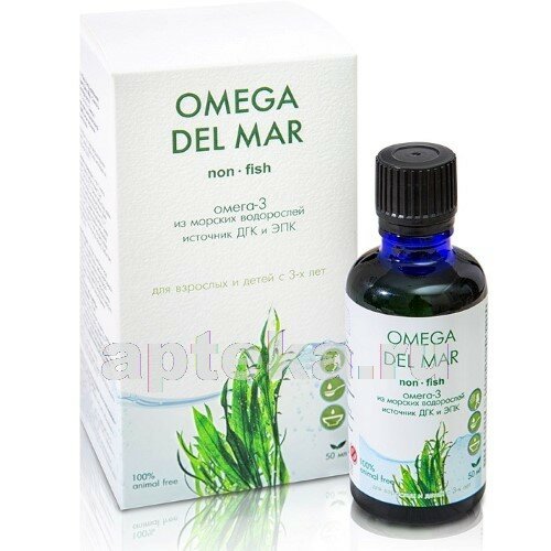 Омега дель МАР /ОМЕГА-3 из морских водорослей