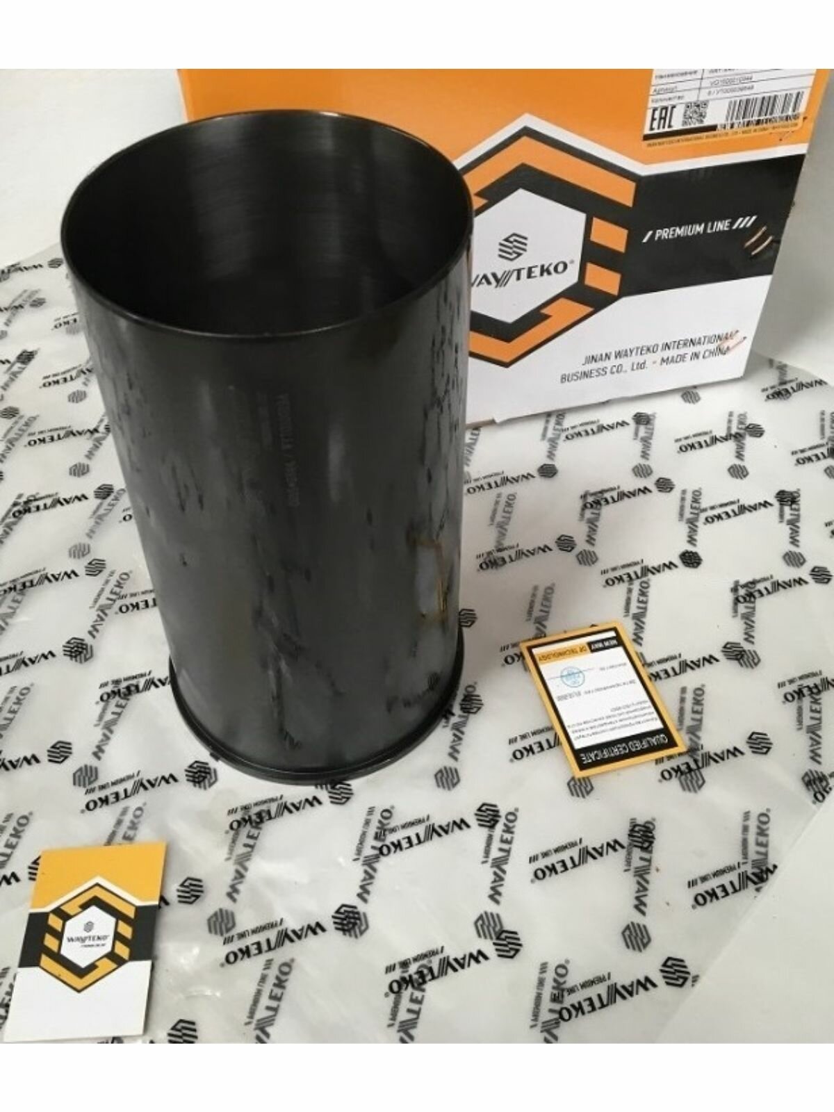 Гильза цилиндра d-126 L-240 дв. WD615 и WP10 качество от WAYTEKO PREMIUM Арт. VG1500010344