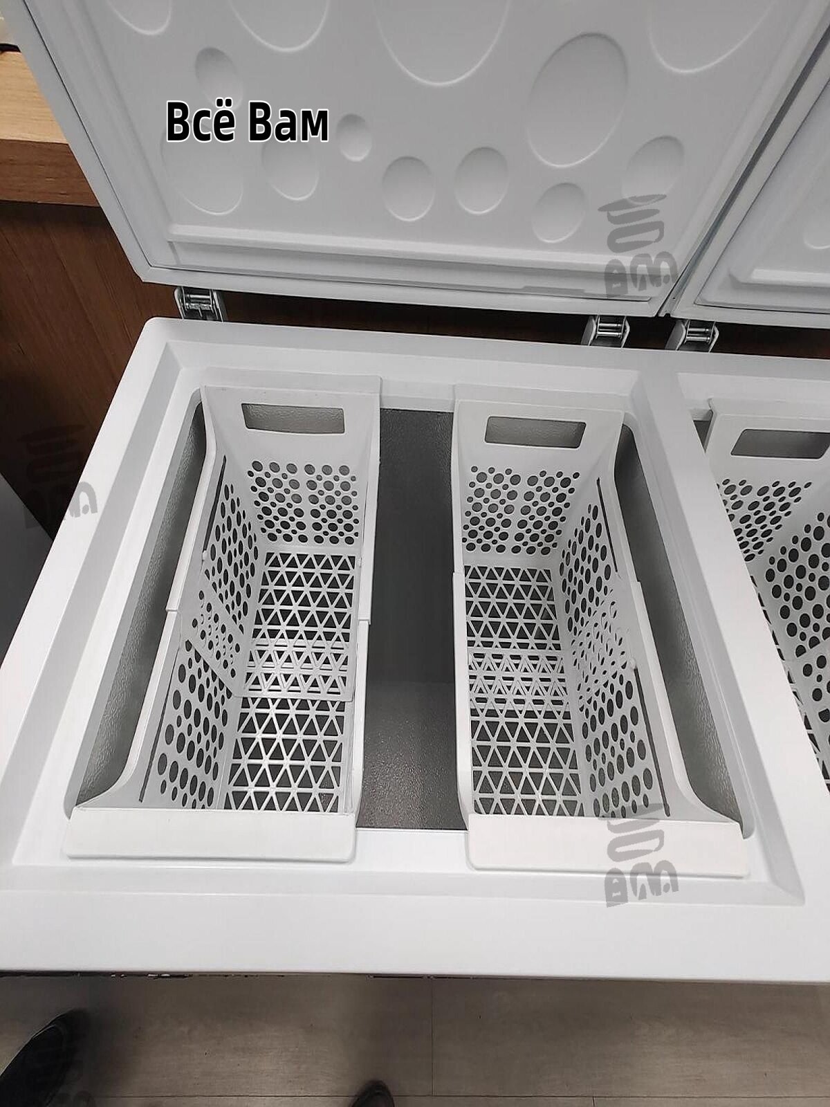 Корзины для морозильных ларей Органайзеры для контейнеров Регулируемые Ширина 22 см-.