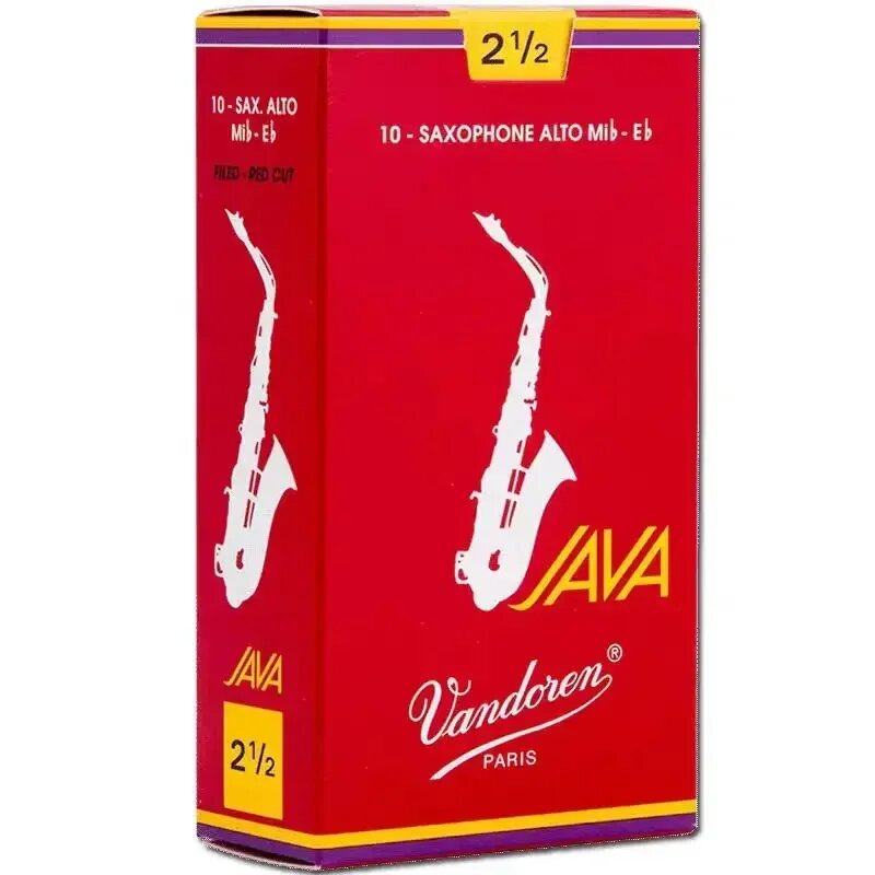 Vandoren JAVA Alto Saxophone Reed 2 1/2 — фото 1