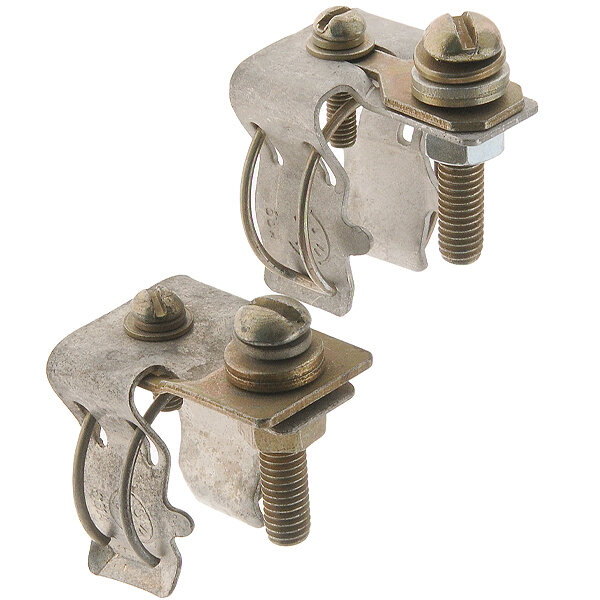 Комплект контактов основания плавкой вставки НПН2-60 (2шт) до 63А Электроаппарат Курск (10 шт. в комплекте)