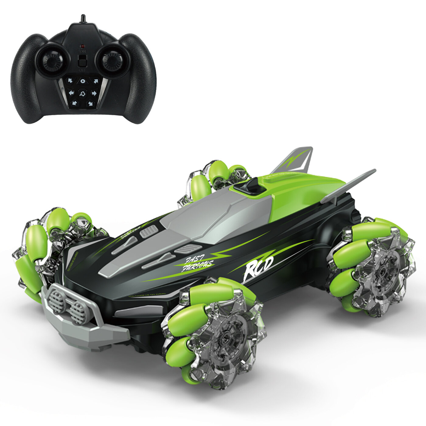 D888 RC Stunt Car Пульт дистанционного управления Автомобиль 4WD для детей Мальчики