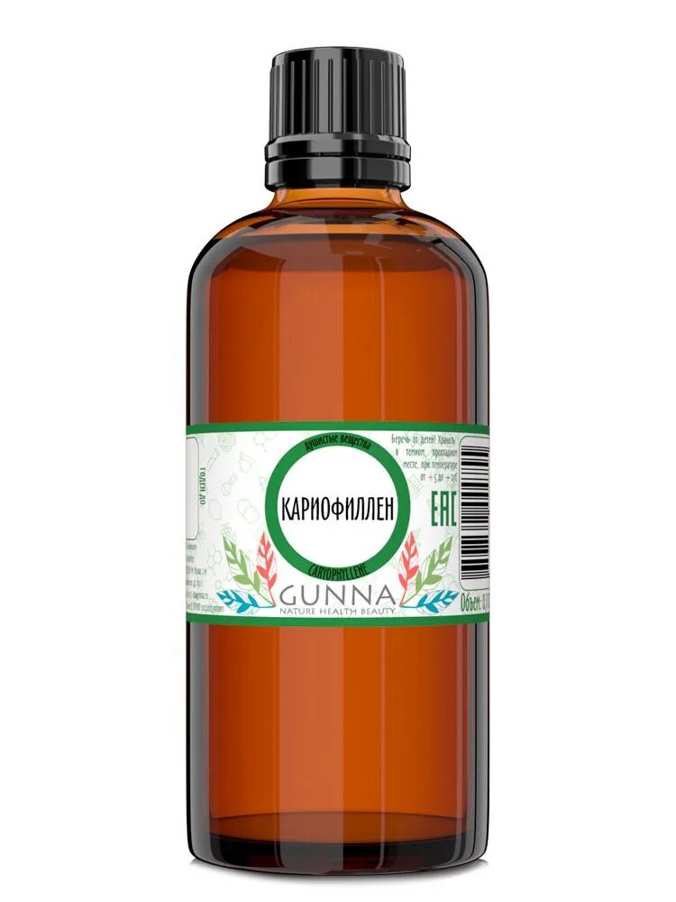 GUNNA Душистое вещество кариофиллен (100мл)