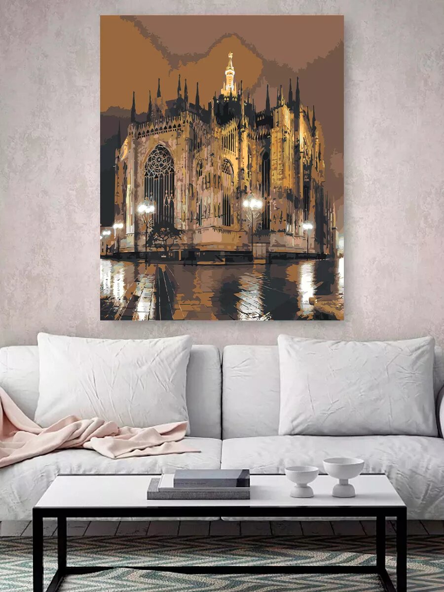 Картина по номерам Собор