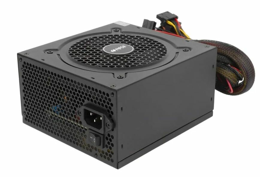 Блок питания HIPER HPB-700D (HPB-700D) черный - 700 Вт, 80+ Bronze, ATX 20+4 пин, 4 pin + 4 pin CPU, 6 SATA, 4 x 6+2 pin PCI-E