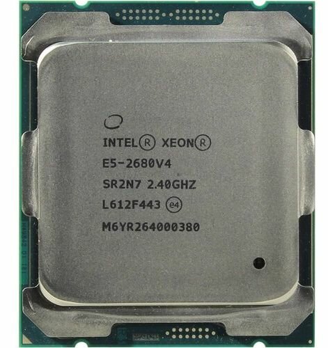 Серверный процессор Intel Xeon E5-2680 v4 (CM8066002031501S) OEM - LGA 2011-3, 14 x 2,4 ГГц, L3 - 35 МБ, DDR4-2400 МГц, TDP 120 Вт
