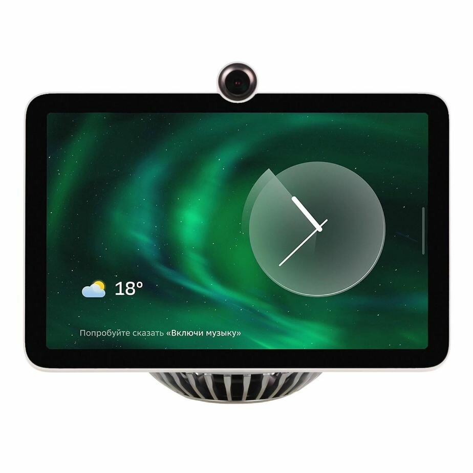 Умная колонка Сбер SberPortal (SBDV-00010W) белый - 30 Вт, Bluetooth, Wi-Fi, USB Type-C