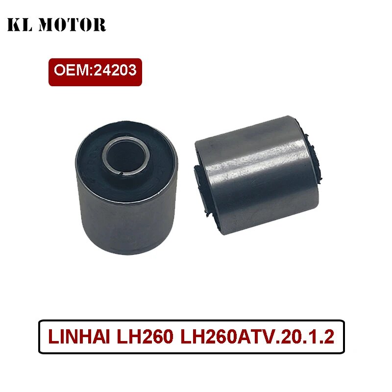 Втулка двигателя 1 для Linhai 400 CUV ATV 300-3D ATV 300-D T3b ATV 400-2D 400-2B, 2012 Оригинал, 24203, 2 шт.