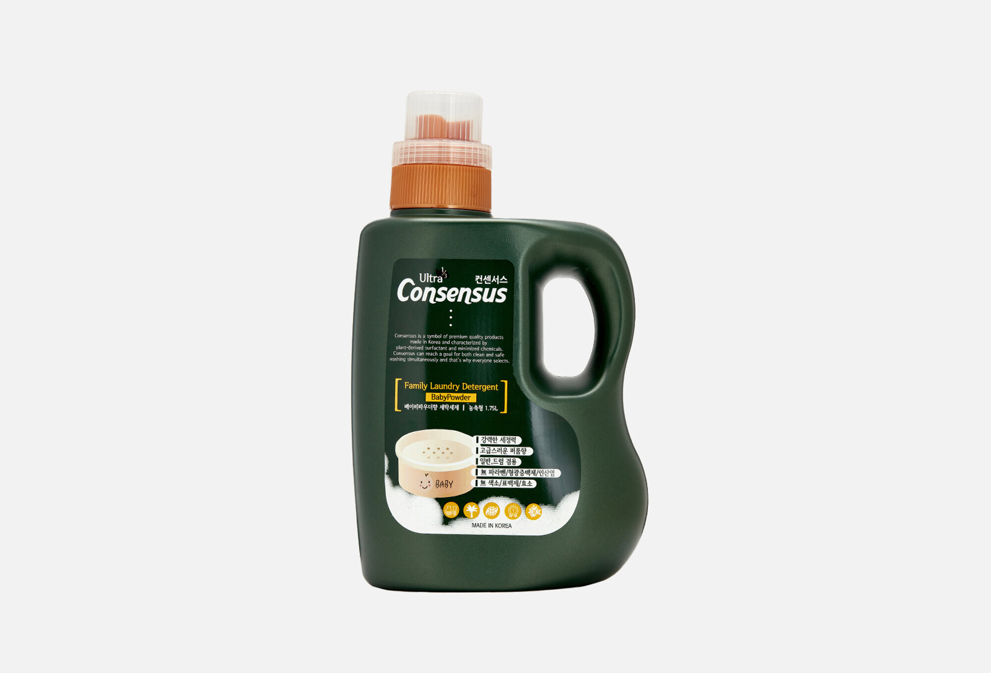 Жидкое средство для стирки HB GLOBAL Consensus Liquid Laundry Detergent 2005 мл
