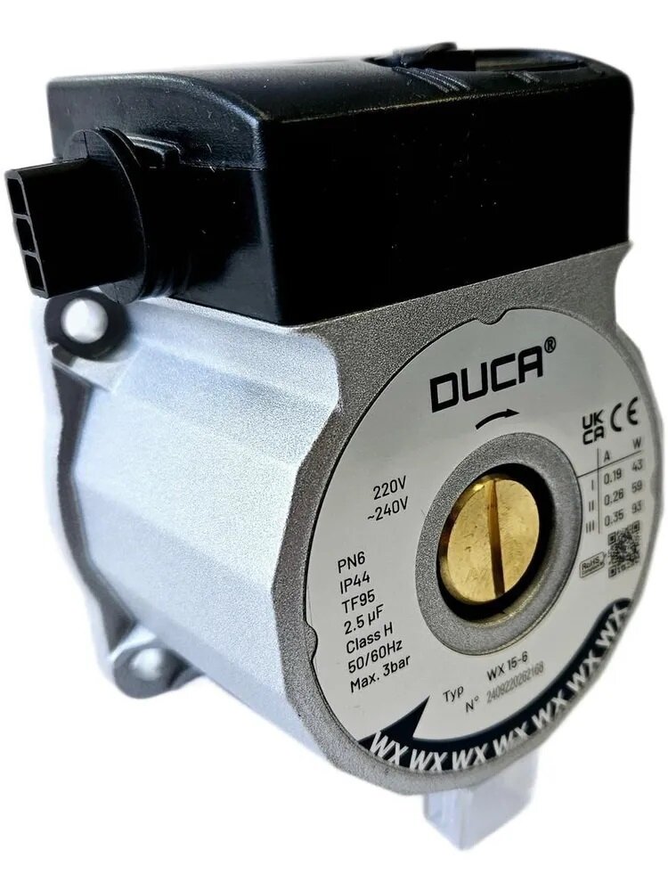 Двигатель циркуляционного насоса (DUCA WX15-6) для FERROLI Domina/Divatech/Fortuna. (арт. 398063960. D, 3980L220. D)