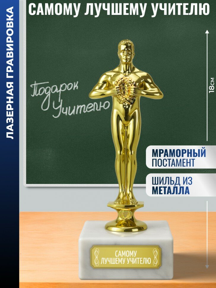 Награда "Самому лучшему учителю" (18 см)