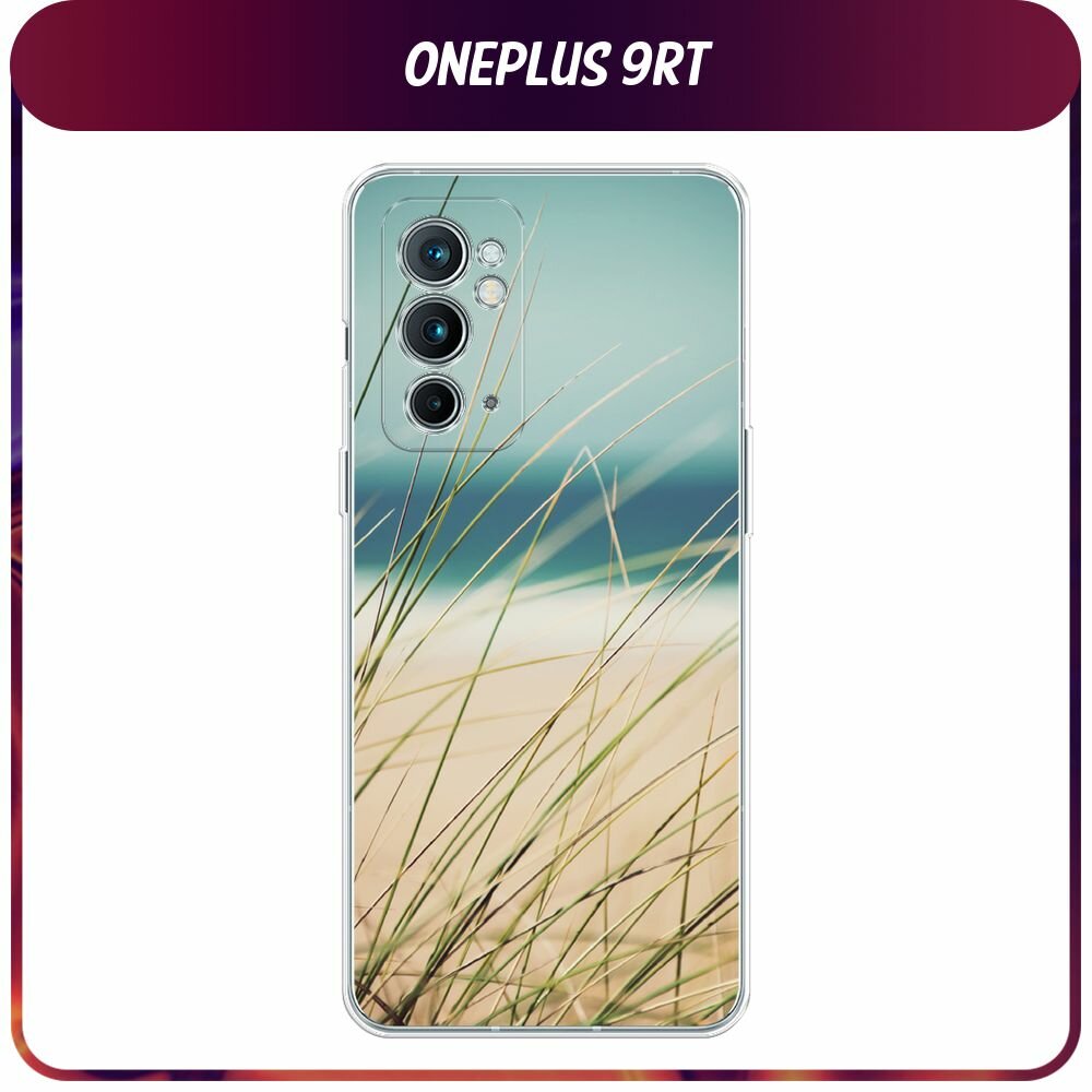 Силиконовый чехол на OnePlus 9RT / ВанПлас 9RT с принтом "Морской пляж"