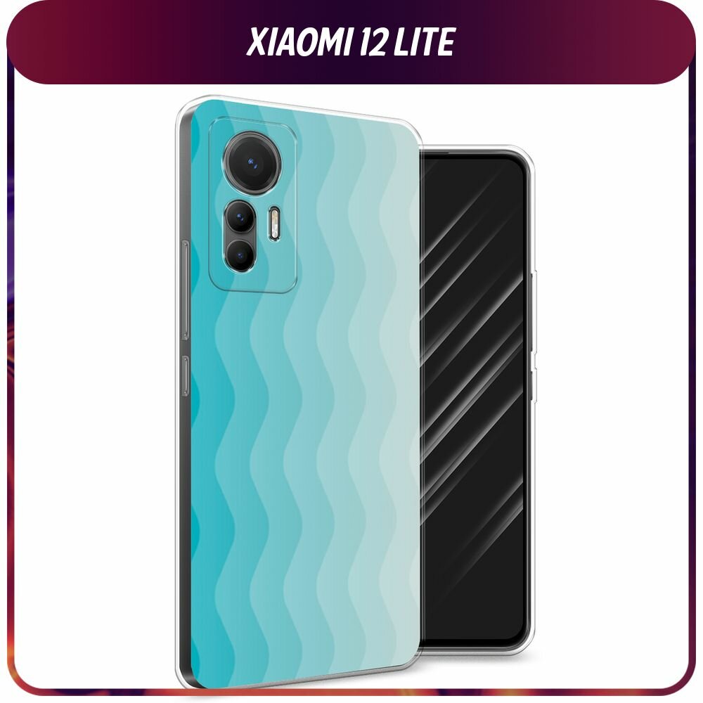 Чехол на Xiaomi 12 Lite / Сяоми 12 Лайт с принтом морской градиент