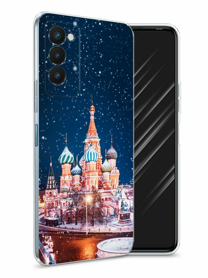 Чехол на Tecno Camon 18P / Техно Камон 18Р с принтом "Москва 1"