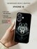 Силиконовый чехол на Apple iPhone 16 / Айфон 16 с принтом "Волк оберег"