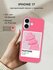 Чехол на Apple iPhone 17 / Айфон 17 с принтом "Pantone Lovable 1 - 14 февраля"
