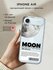 Чехол на Apple iPhone Air / Айфон Айр с принтом "О луне", прозрачный