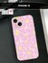 Чехол на Apple iPhone 15 / Айфон 15 с принтом "Розовые лепестки 2", прозрачный