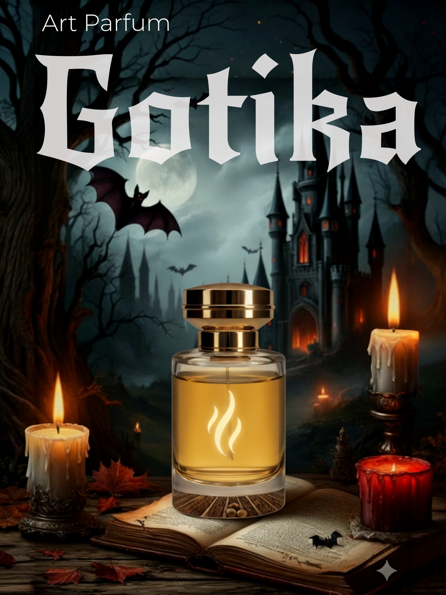 Арт парфюм Gotika Для загадочной элегантности 30 мл фужерный